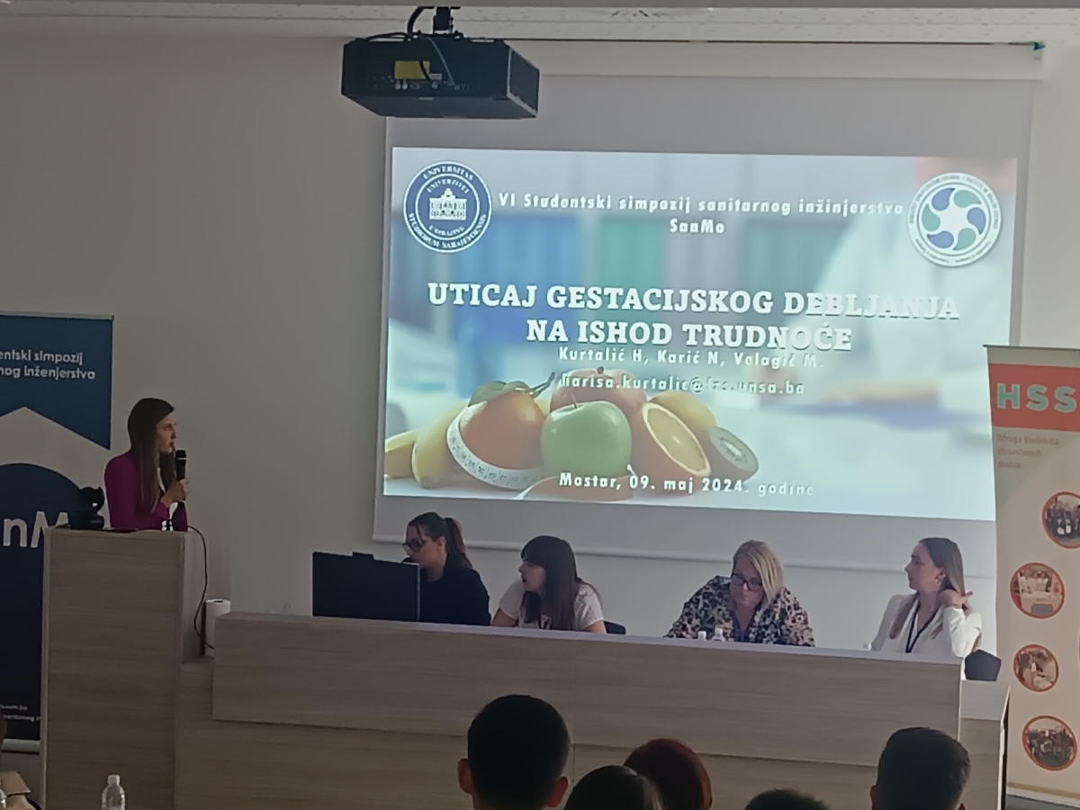 VI STUDENTSKI SIMPOZIJ SANITARNOG INŽINJERSTVA SanMo – Fakultet ...